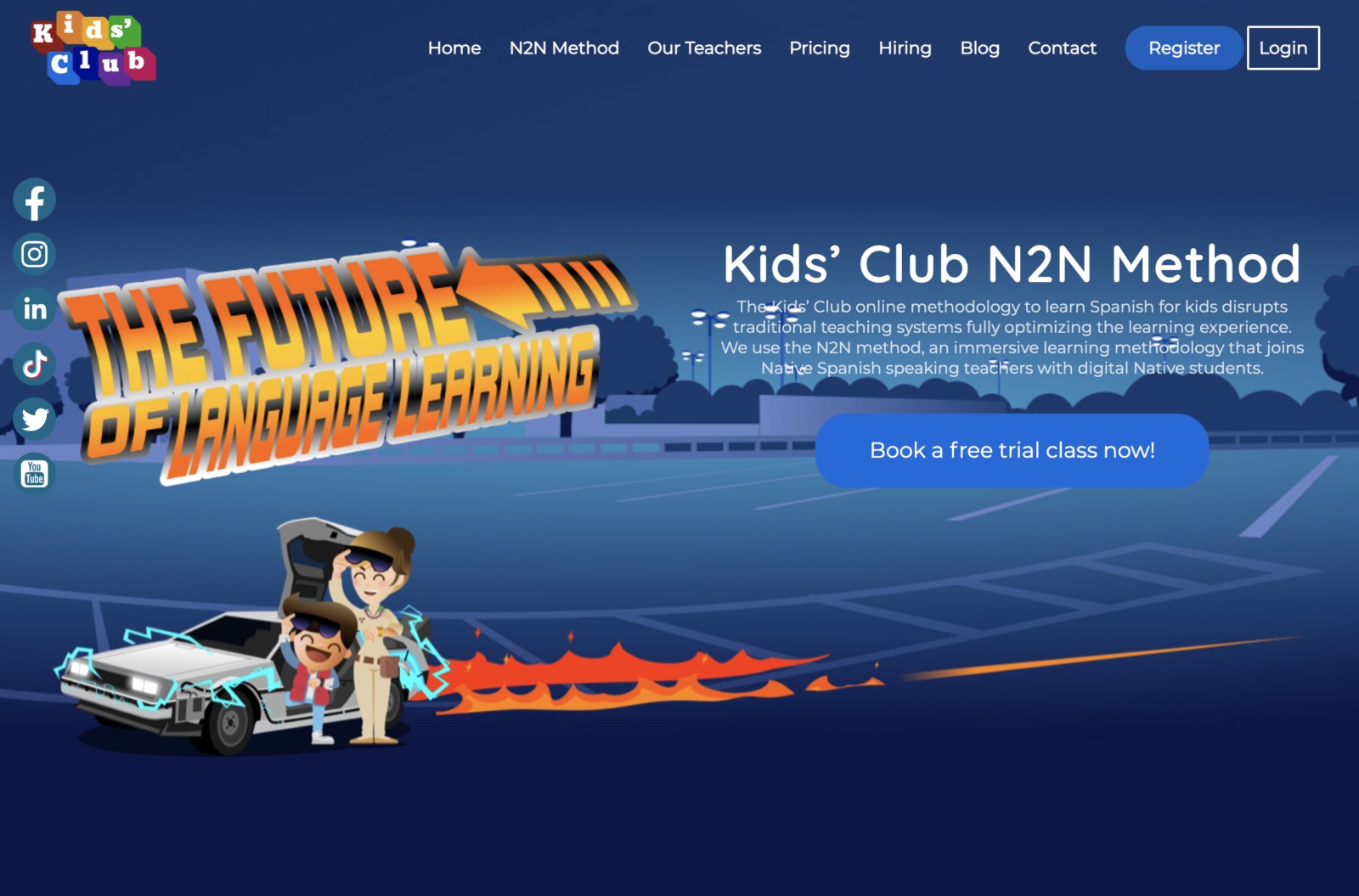 The N2N Spanish method joins Native teachers with Digital Native students