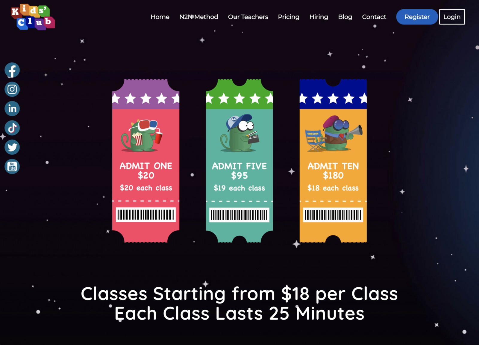 Pricing Kids Club Online Spanish School For Children Pricing Kids Club Online Spanish School For Children